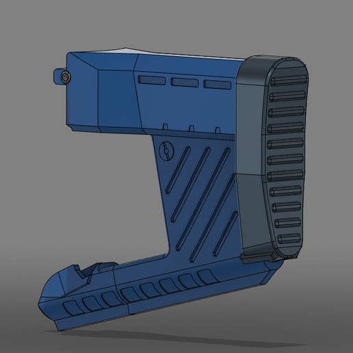 Free 3D file Nerf Rival Atlas Shoulder Stock 🧸 ・3D printer design to ...