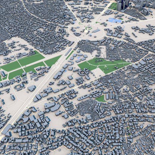 🏙️ Manila City Philippines Map 3D Model・ 3D File for 3D printing・Cults
