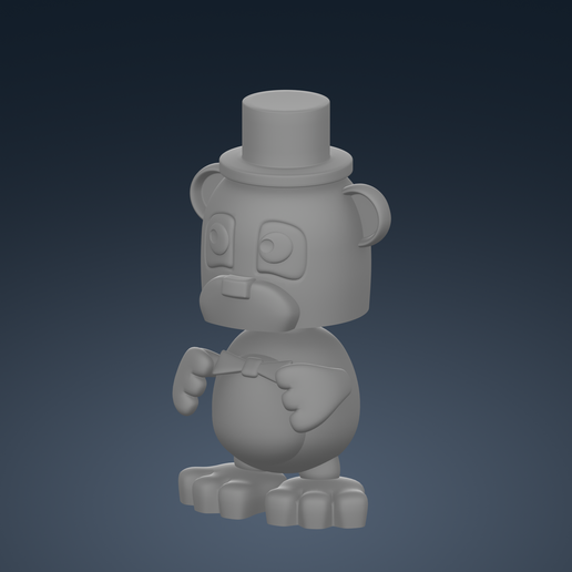 👾 FNAF 3 Freddy Bobblehead・ STL File for 3D printing・Cults