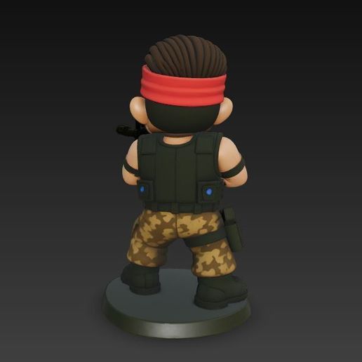 🔫 counter strike 1.6 cs half life chibi・ STL File for 3D printing・Cults