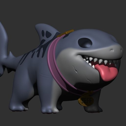 🦈 Jeff the Land Shark - Jeff the Land Shark| Marvel Rivals・ STL File ...