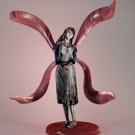 😵 Ghoul (Rize Kamishiro) from Dead by daylight (Printable)・ STL File ...
