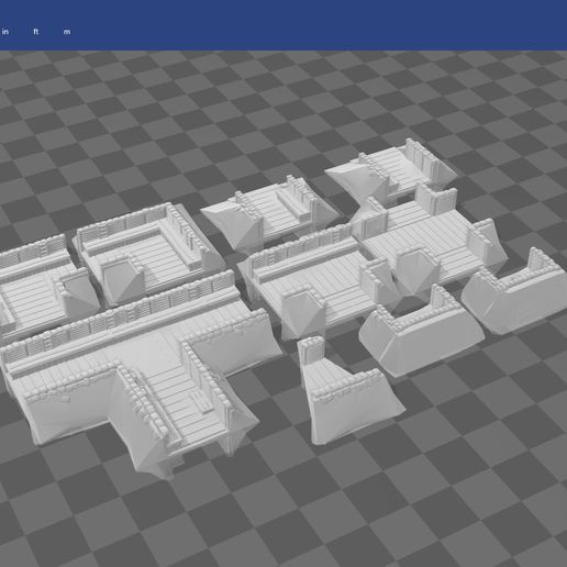 STL file World War Modular Trench Set 🗺️ ・3D print design to download・Cults