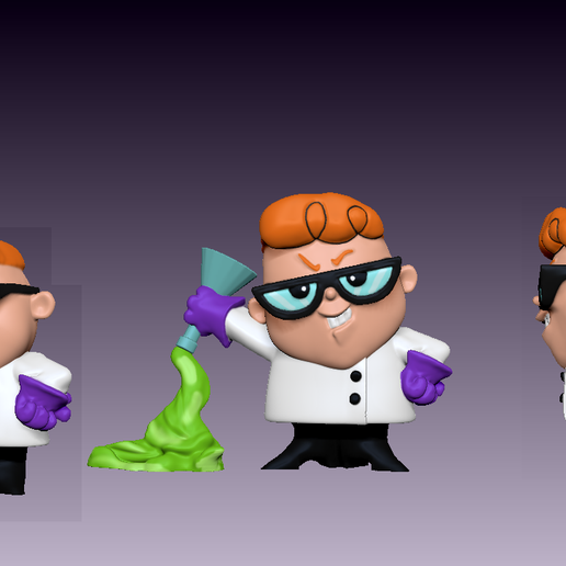 👾 dexter y didi del programa de dibujos animados el laboratorio de ...