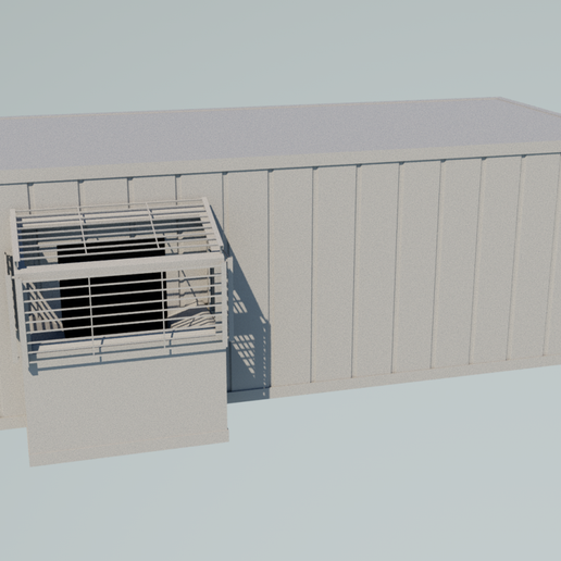 3D file Mud logging cabin 🧞‍♂️ ・3D printable model to download・Cults
