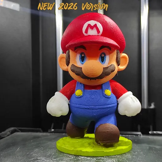 🎨 3D Printable Super Mario - 4 Color AMS | Nintendo Collectible DeskToy ...