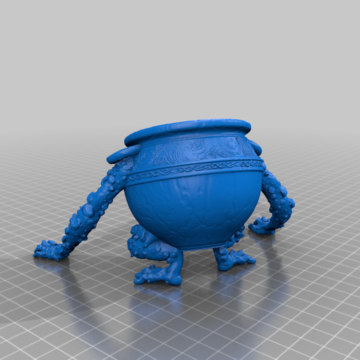 🎨 Potboy (complete & reposed)・Free STL File for ・Cults