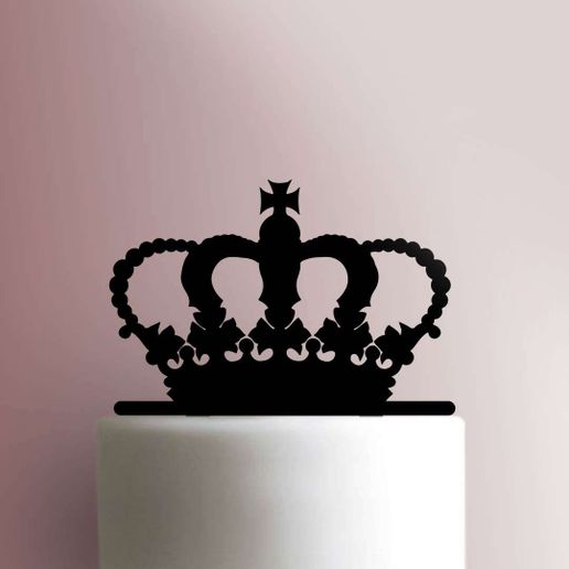 👑 CROWN CROWN TOPPER・ STL File for ・Cults