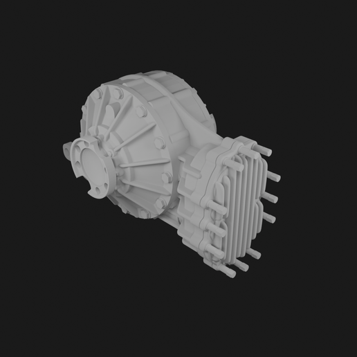 🚗 Winters Differential・ 3D File for 3D printing・Cults