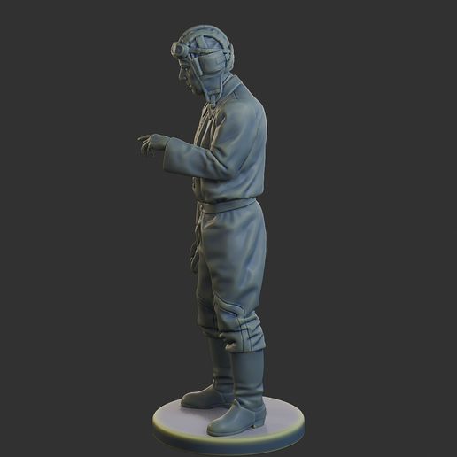 🪖 Russian Soviet tank Crew STC WW2 1 006・ 3D File for 3D printing・Cults