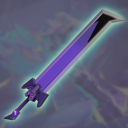 🗡️ Marvel Rivals PUNKCHILD MAGIK Cosplay sword・ STL File for 3D ...