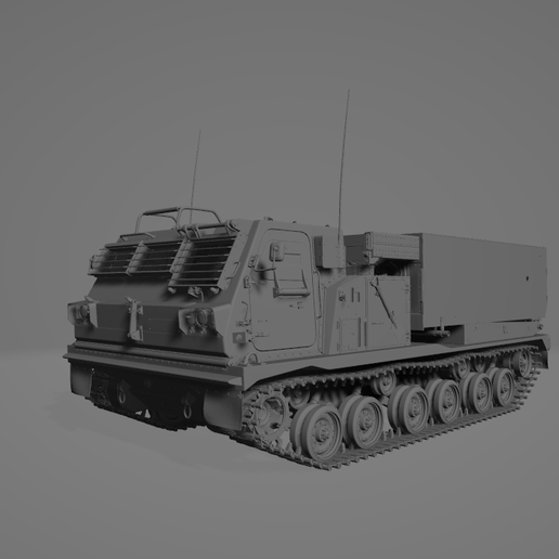 🪖 M270 MLRS・ STL File for 3D printing・Cults