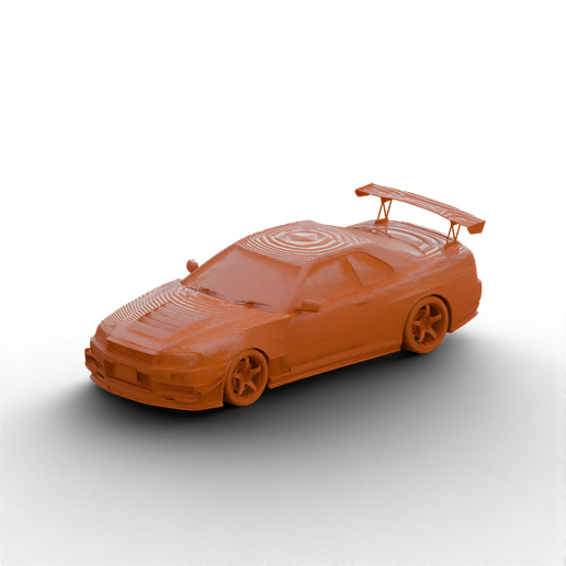 🚗 Nissan GTR R34 VSPEC 3D Print Ready Model・ STL File for 3D printing・Cults