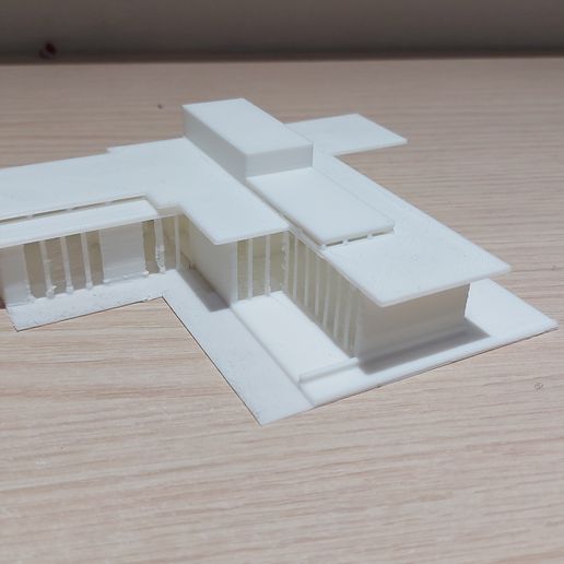 🏠 Rosenbaum House Wright・3D Print with the Ender 3 pro 3D printer・Cults