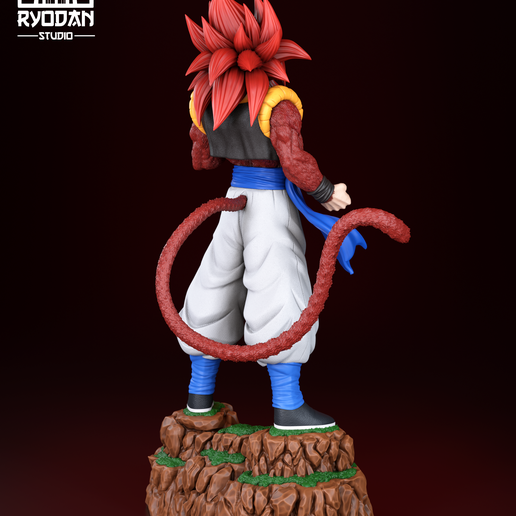 🐉 GOGETA SSJ4 DRAGON BALL・ 3D File for 3D printing・Cults