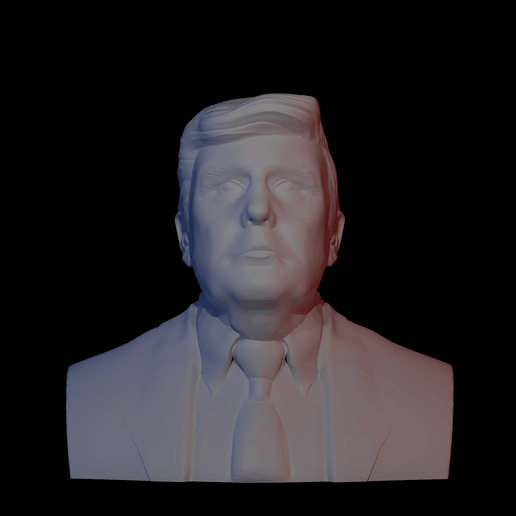 🇺🇸 Donald Trump - President of USA - STL + OBJ・ STL File for 3D ...