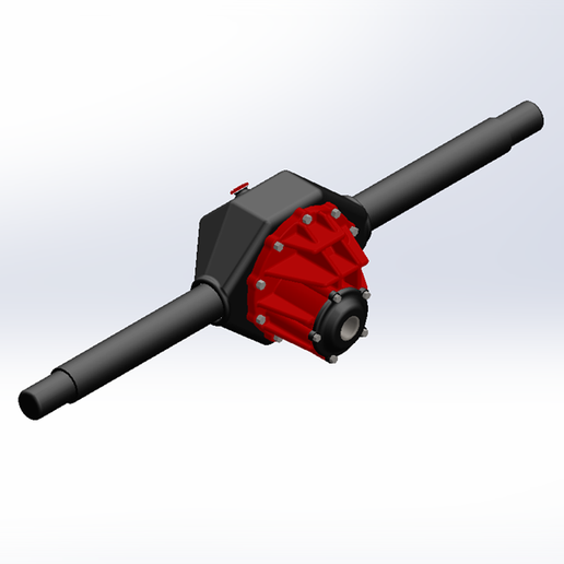 🚙 1/24 Scale Ford 9" ProStreet Fabricated/Welded Rear Axle・ STL File ...