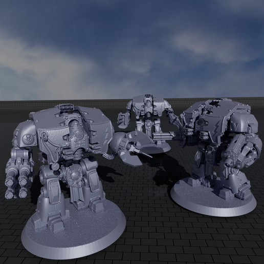 🔫 Colossal Titan Mech・ 3D File for 3D printing・Cults