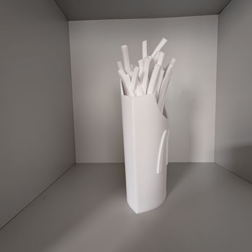 STL file Large Fries Please 🍟 ・3D print design to download・Cults