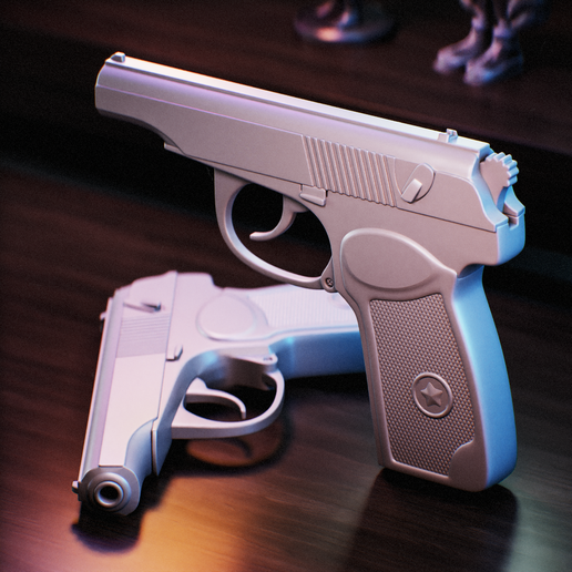 🔫 Makarov Pistol COD - Tarkov - Sovietic Gun - Adapted to print・ STL ...