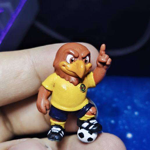 🗝️ MASCOTA CLUB AMERICA・Archivo STL para Impresión 3D・Cults