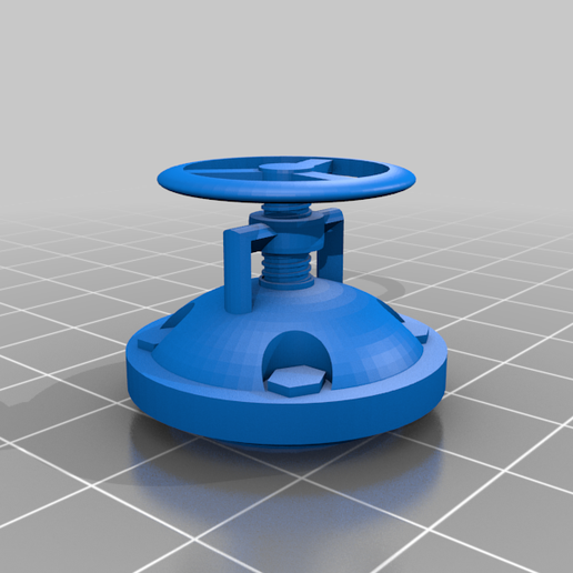 🏠 Simple valve・Free 3D File for ・Cults