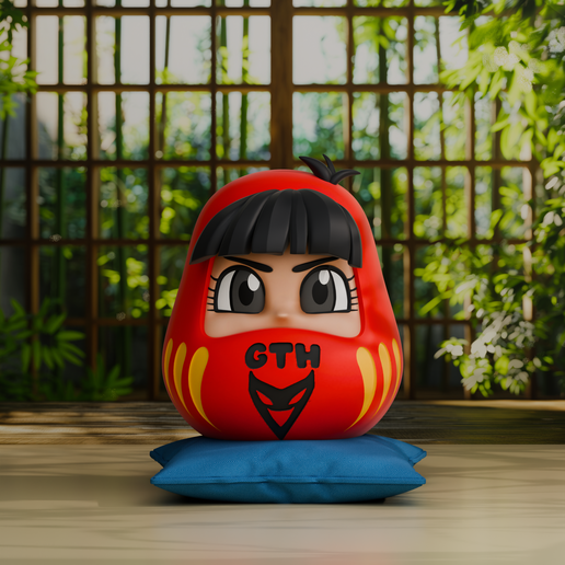 💬 DARUMA PAN DBS・ 3D File for 3D printing・Cults