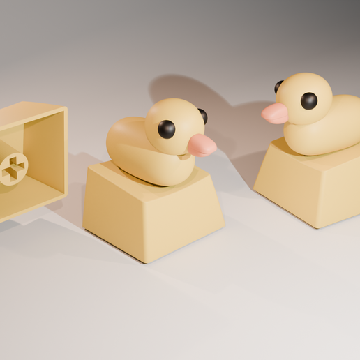 🦆 Printable 3D Duck Keycap Model・ STL File for 3D printing・Cults