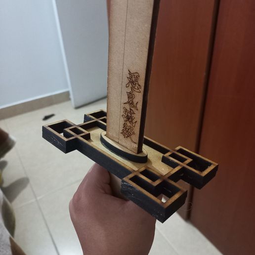 DXF file Kimetsu no Yaiba - Tokito Katana / Laser Cutting 🦸 ・3D print ...