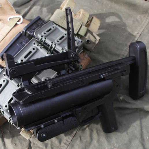🔫 M320 GRENADE LAUNCHER・ STL File for 3D printing・Cults