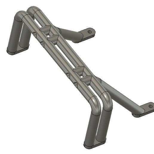 🚁 Clod Buster Standard Upgraded roll Bar・ STL File for 3D printing・Cults