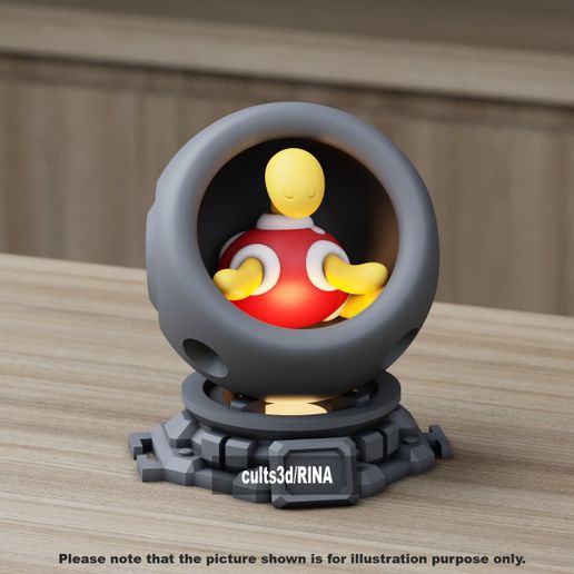 🐉 Shuckle healing machine pods・ STL File for 3D printing・Cults