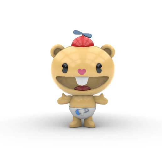 🌳 Happy Tree Friends Cub 3D Model STL File - Printable Happy Tree ...