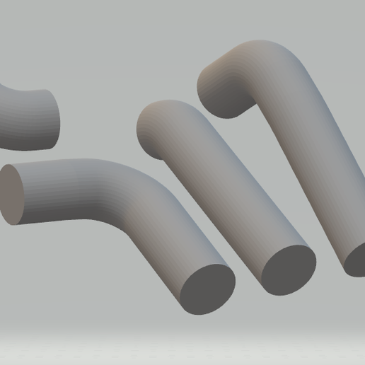 🚗 Scale Model Car Exhaust - Mufflers, Cutouts, & Pipes・ STL File for ・Cults