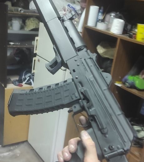 🔫 cyber ak74u 套件・文件用于 免费 3D ・Cults