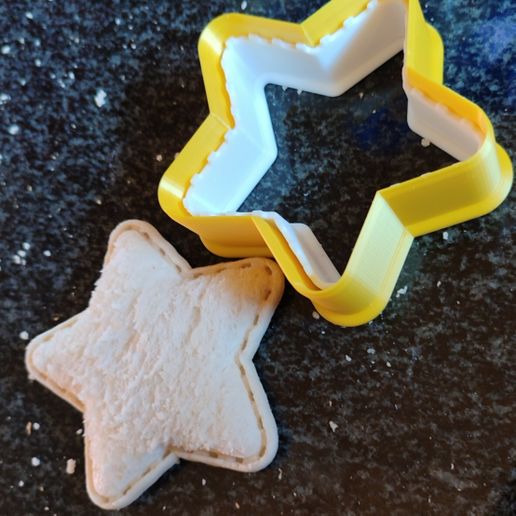 ⭐ STAR BREAD/ SANDWICH CUTTER AND SEALER/ COOKIE CUTTER・ STL File for ...