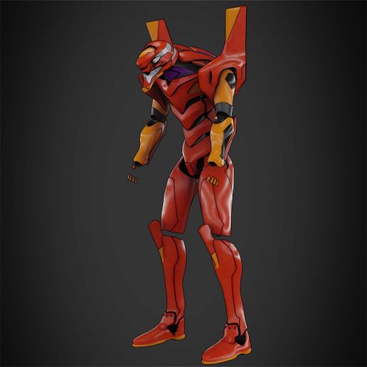 🤖 Evangelion EVA-02 Full Armor for Cosplay・ 3D File for 3D printing・Cults