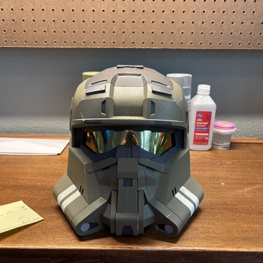 😇 Halo EOD Helmet - 3D Print Files・3D Print with the Flashforge 5M 3D ...