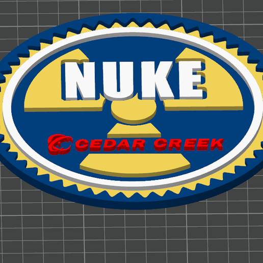 nuke logo design
