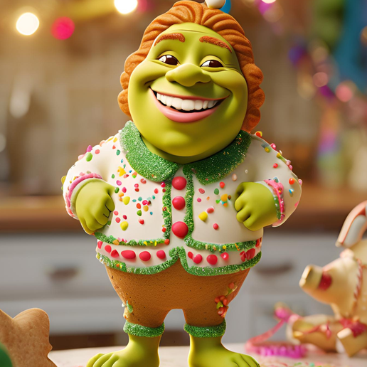 Free STL file Shrek´s MOMMA XMAS [SHREK] 🎉 ・3D print object to download ...