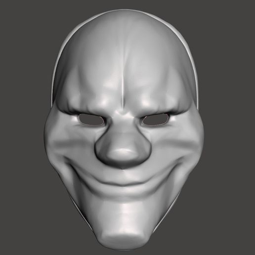 👽 Payday 2 Dallas Mask・Free 3D File for ・Cults