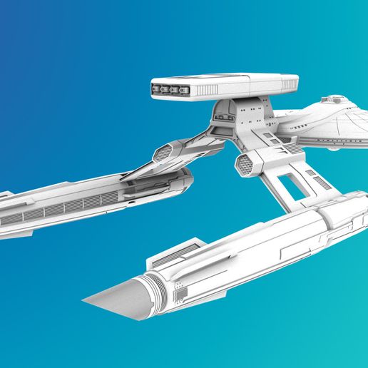 🖖 SNW Nebula Class・ 3D File for 3D printing・Cults