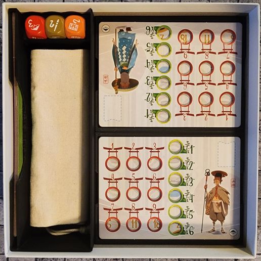 ♟ Tokaido Duo Deluxe Insert・ STL File for 3D printing・Cults