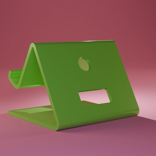 📞 phone holder・Free STL File for 3D printing・Cults