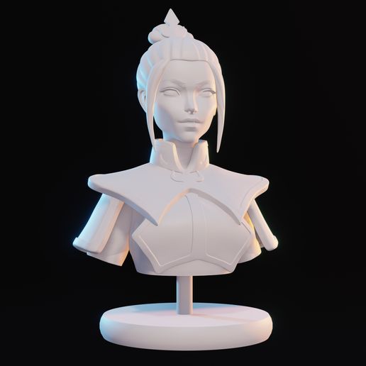 👸 Princess Azula Bust | Avatar The Last Airbender・Free STL File for 3D ...