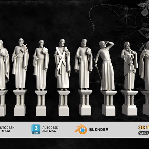 STL file statues church 05 ⛪ (OBJ)・3D printable design to download・Cults