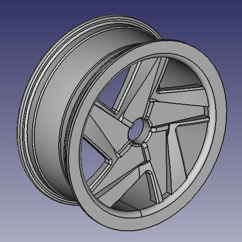 STL file WHEEL RIM FUTURISTIC DESIGN 3D MODEL 🛞 ・Design to download and ...