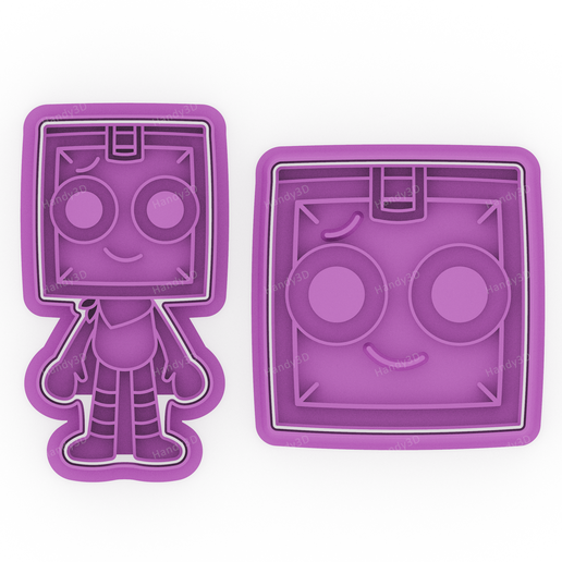 🍪 Boxten Cookie Cutter Set - Head & Full Body Designs・ STL File for 3D ...
