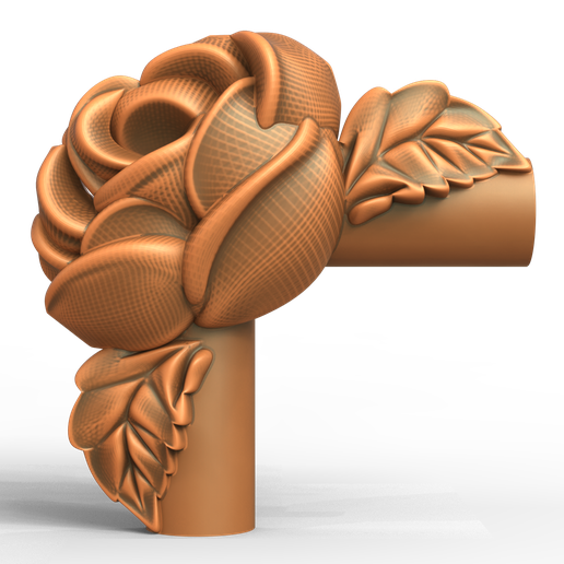 3D file 3D Model STL File for CNC Router Laser & 3D Printer 3797 Roses ...