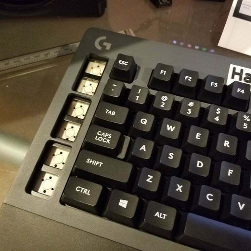 🔑 Logitech G613 Macro Key Covers・Free STL File for ・Cults